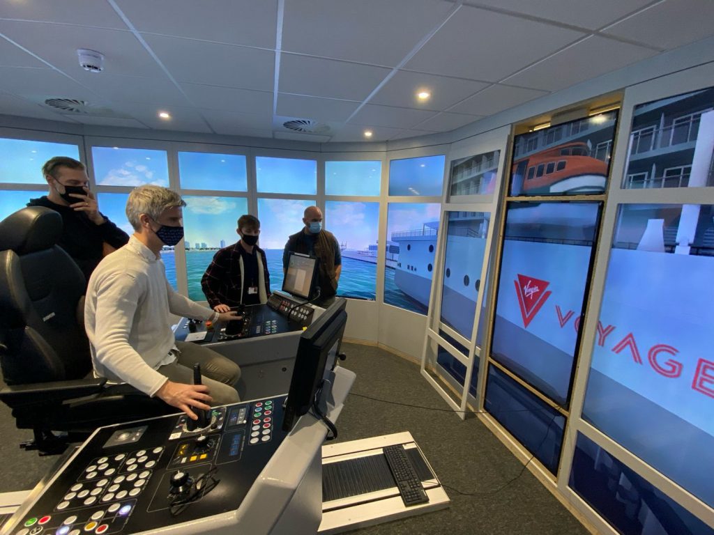 New Bridge Simulators Ready To Go - Maritime Skills Academy
