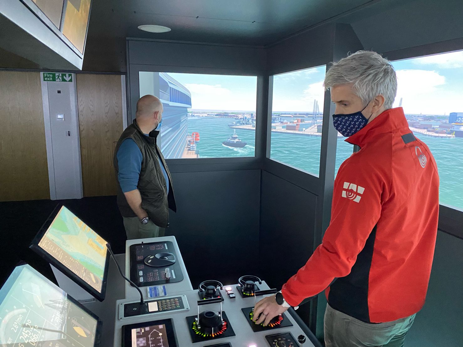 New Bridge Simulators Ready To Go - Maritime Skills Academy