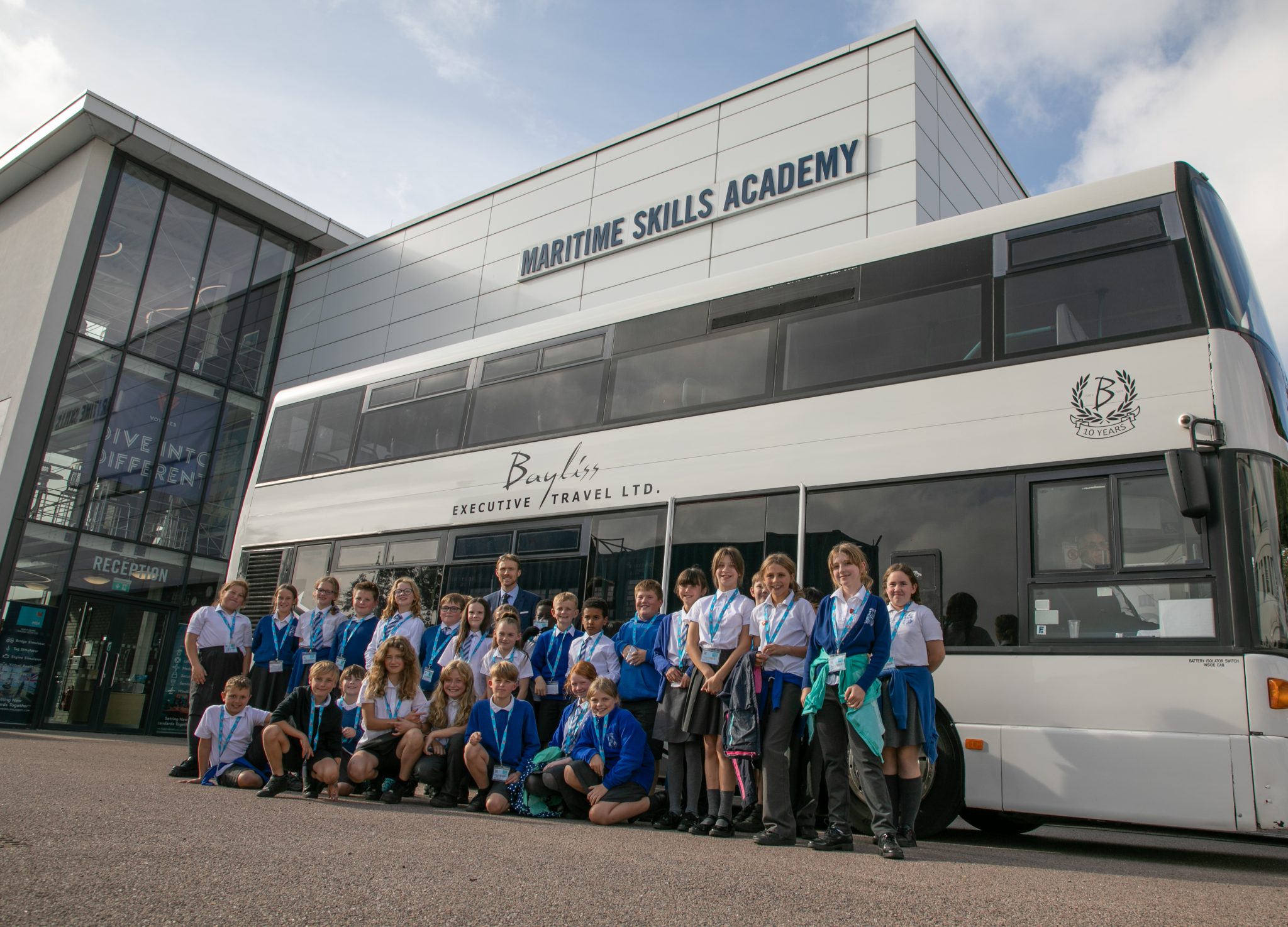 Local Schools Visit For Maritime UK Week - Maritime Skills Academy