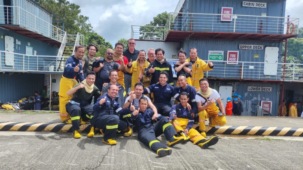 Operational Fire Fighting Training at The Maritime Skills Academy with ...